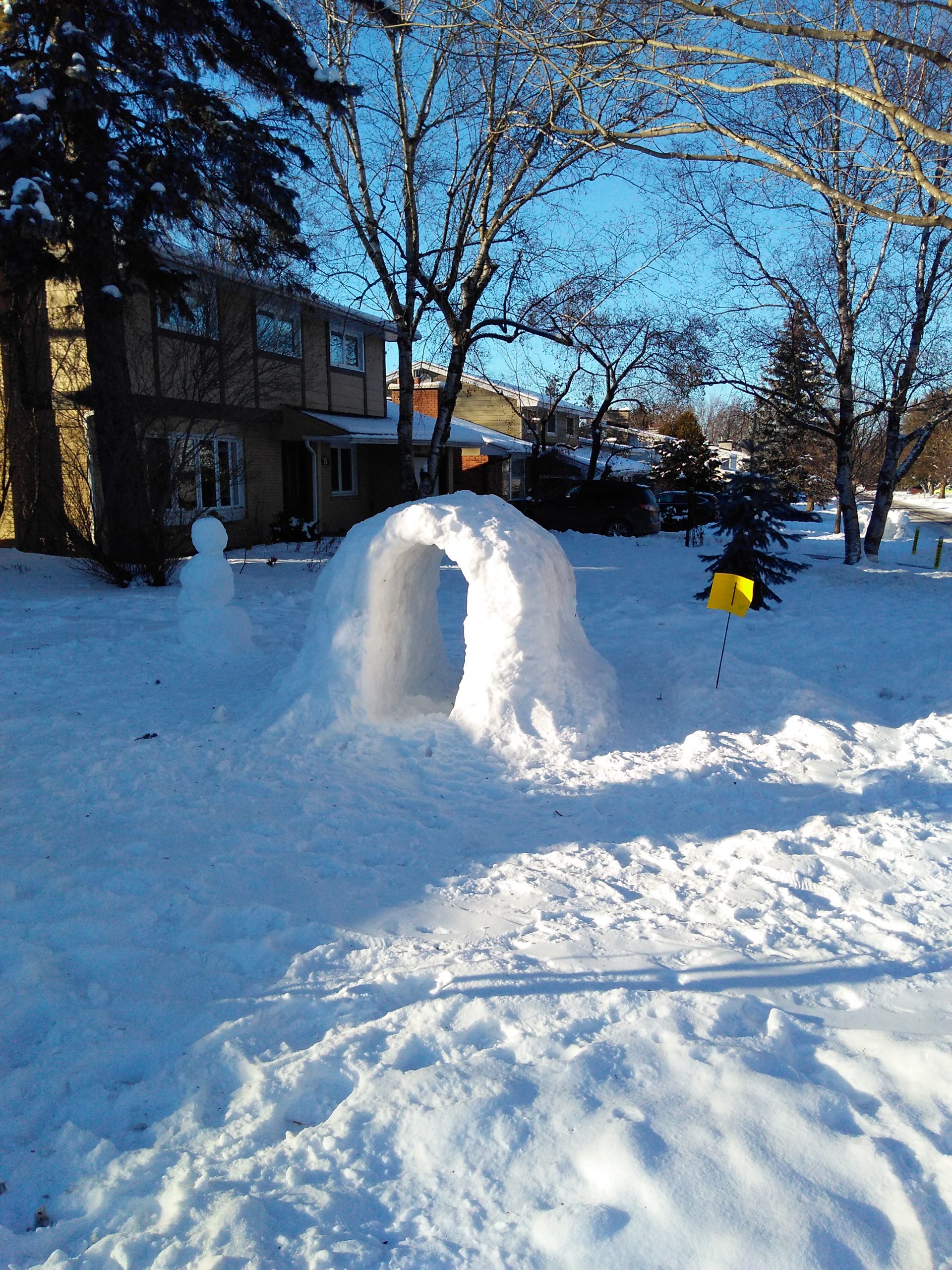 Snow Fort contest 2021 | Qualicum Graham Park Community Association