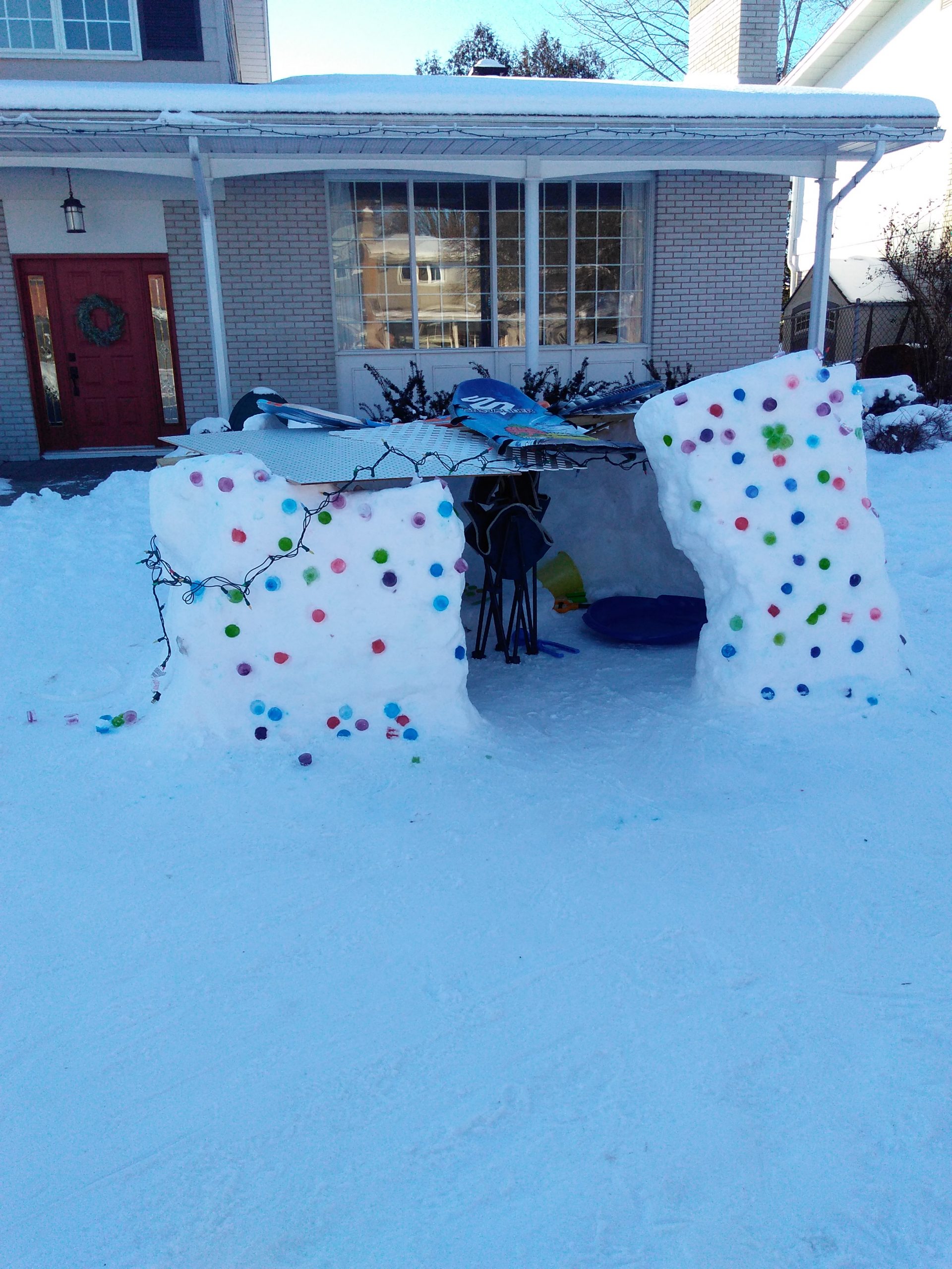 Snow Fort contest 2021 | Qualicum Graham Park Community Association