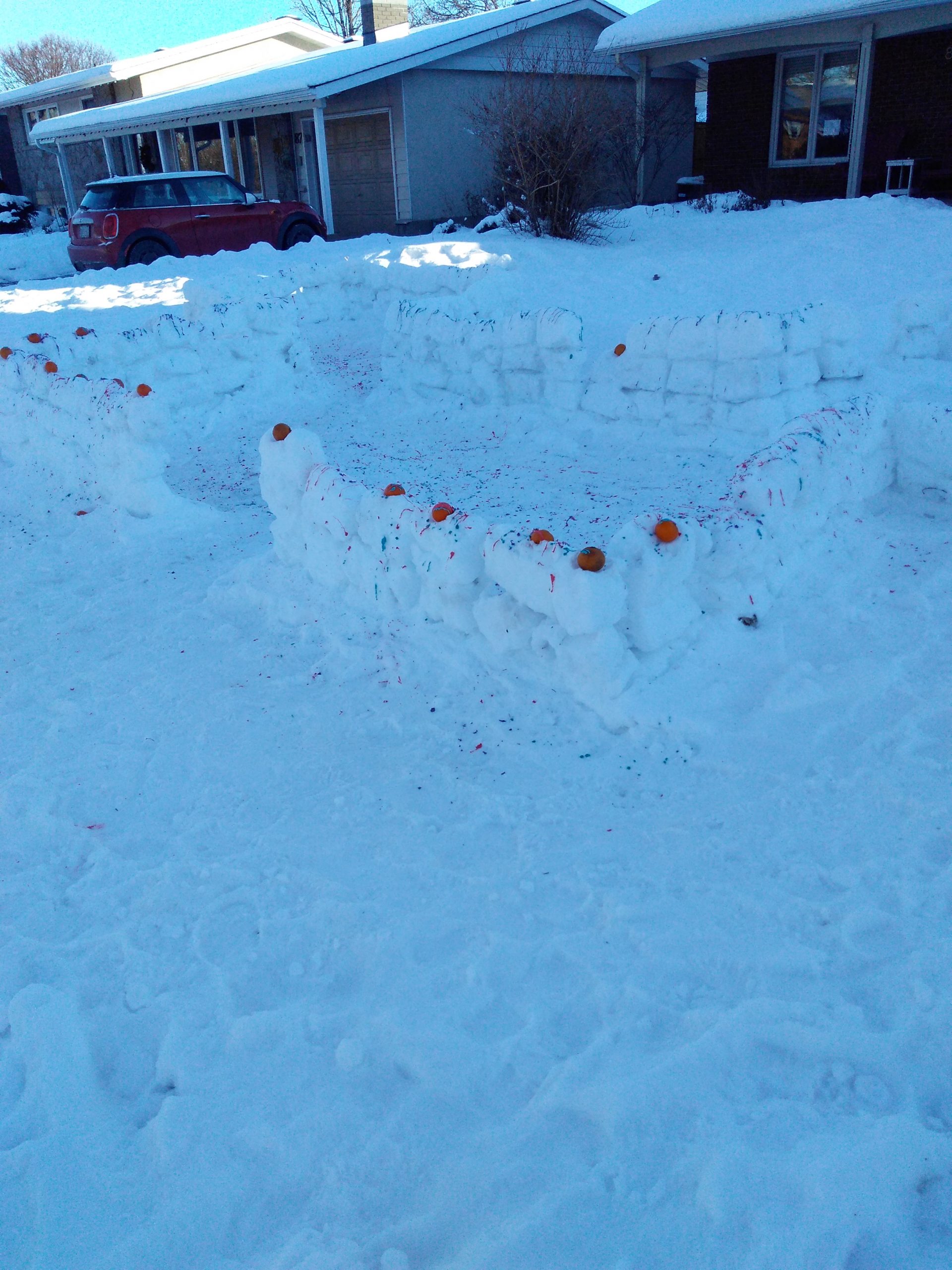 Snow Fort contest 2021 | Qualicum Graham Park Community Association