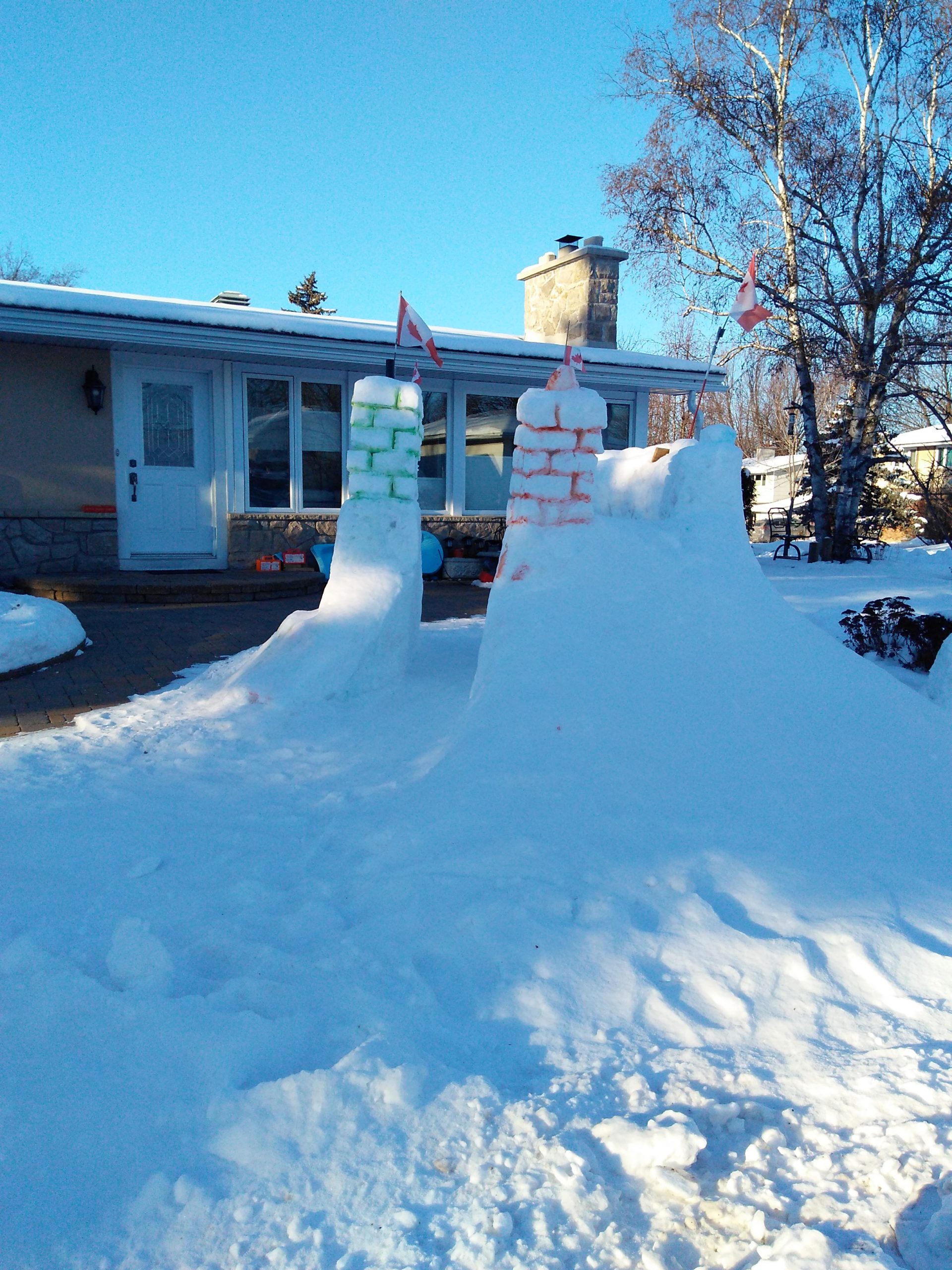 Snow Fort contest 2021 | Qualicum Graham Park Community Association