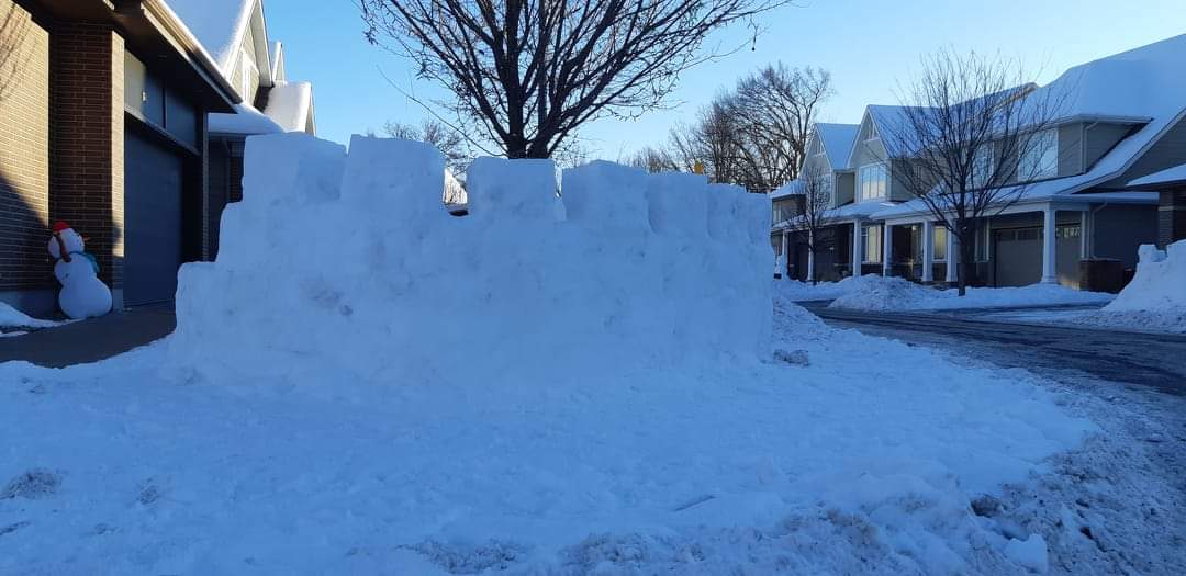 Snow Fort contest 2021 | Qualicum Graham Park Community Association
